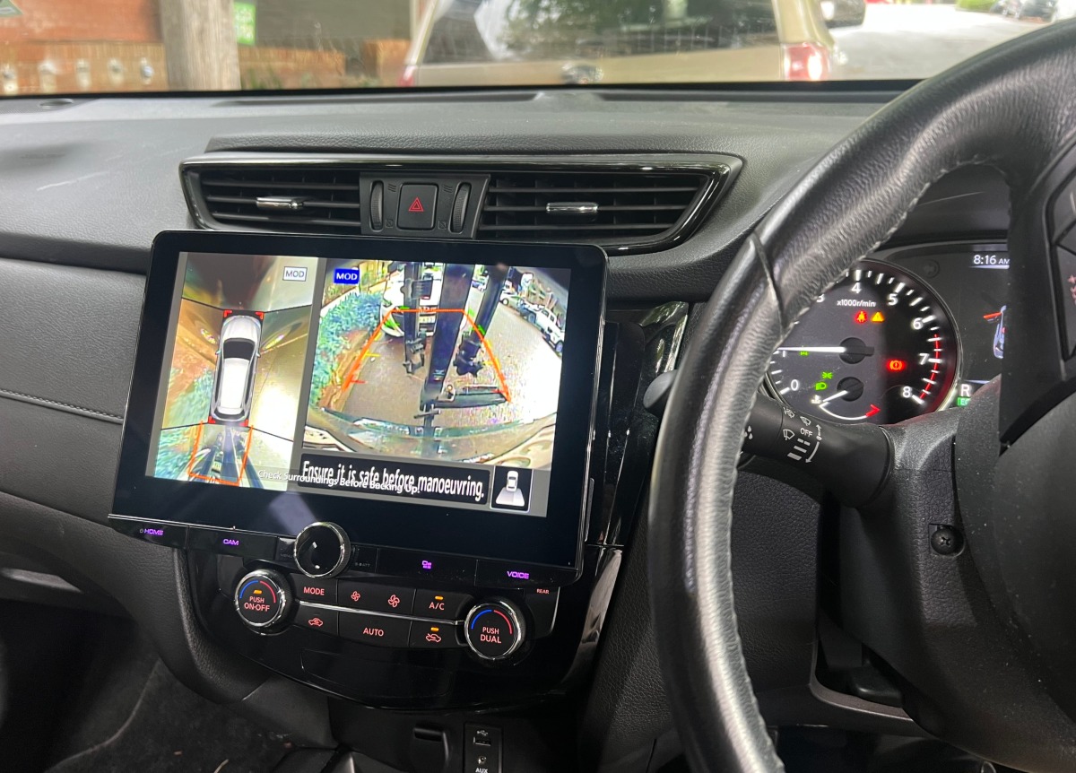X-Trail 2019 Kenwood DMX9720XDS Head Unit | Creative Installations