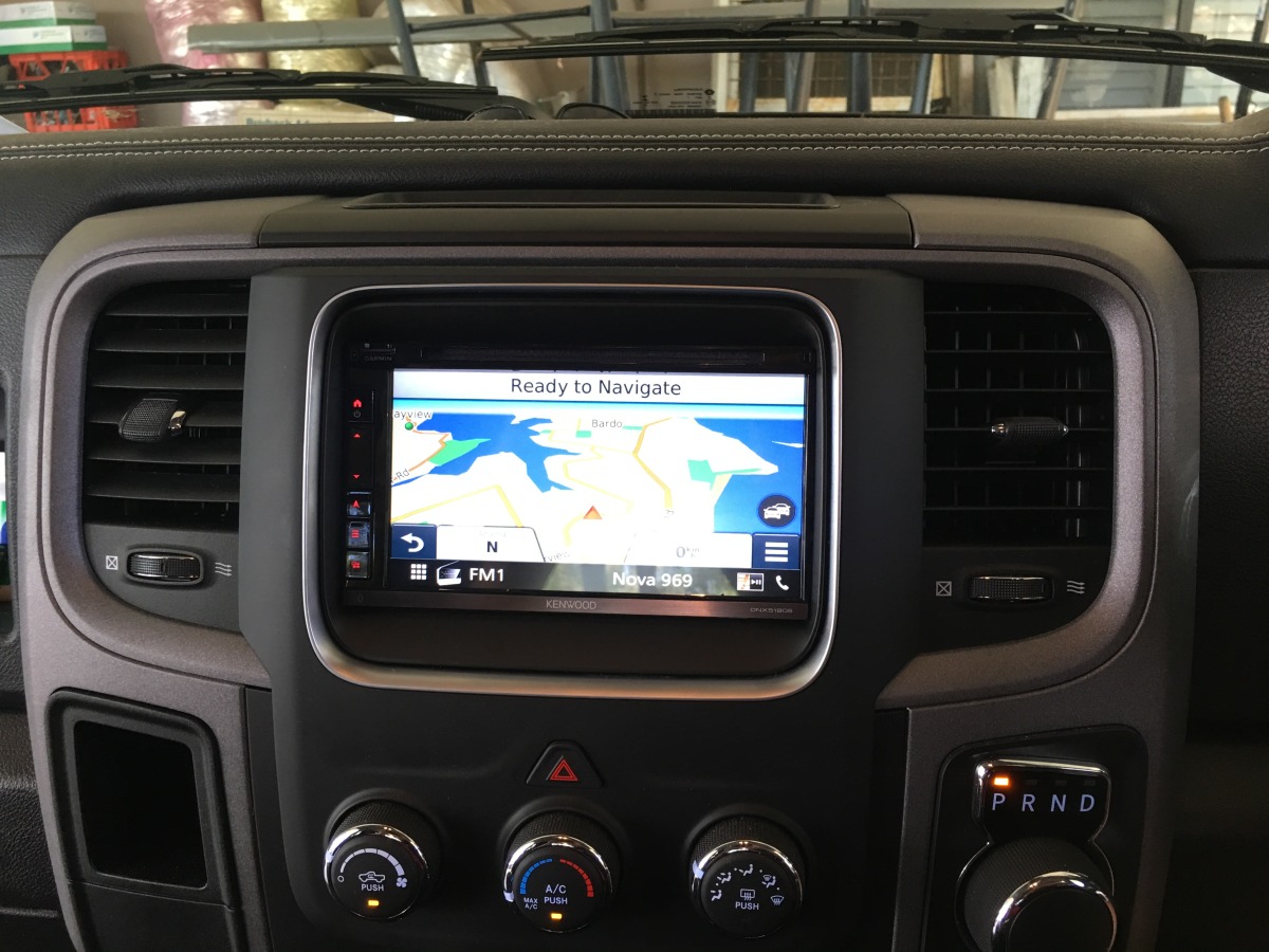 Ram 1500 2018 Kenwood DNX5180S GPS Navigation System | Creative ...