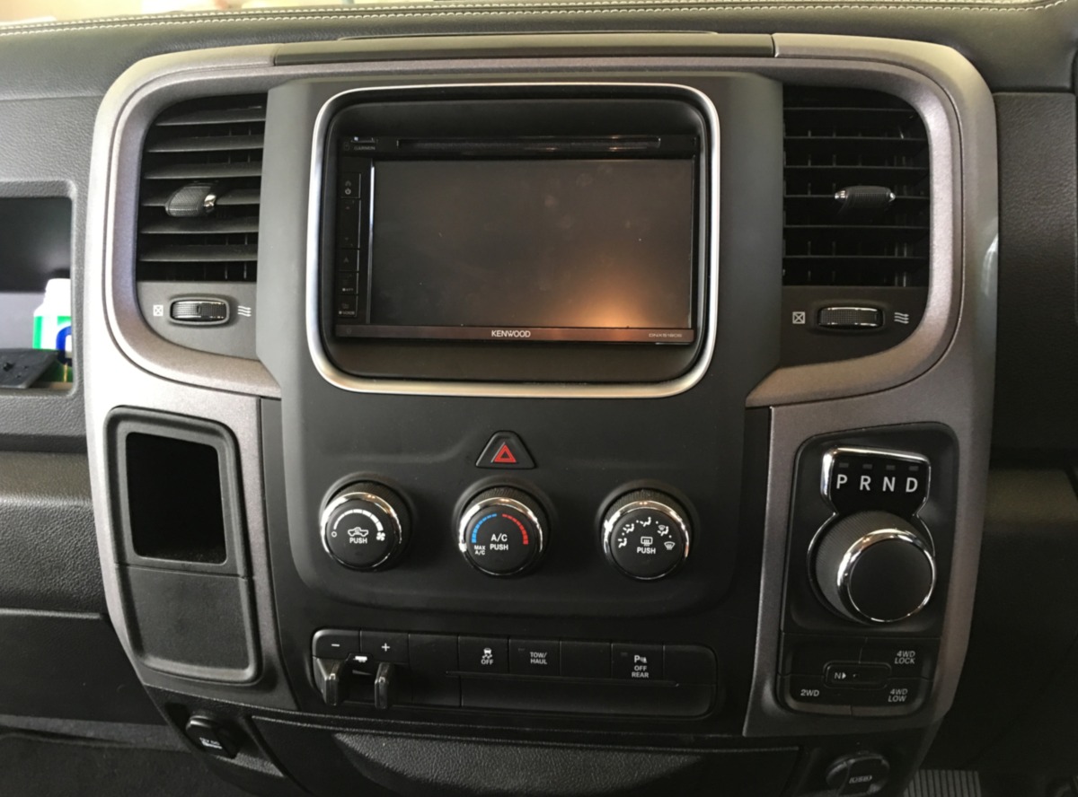 Ram 1500 2018 Kenwood DNX5180S GPS Navigation System | Creative ...