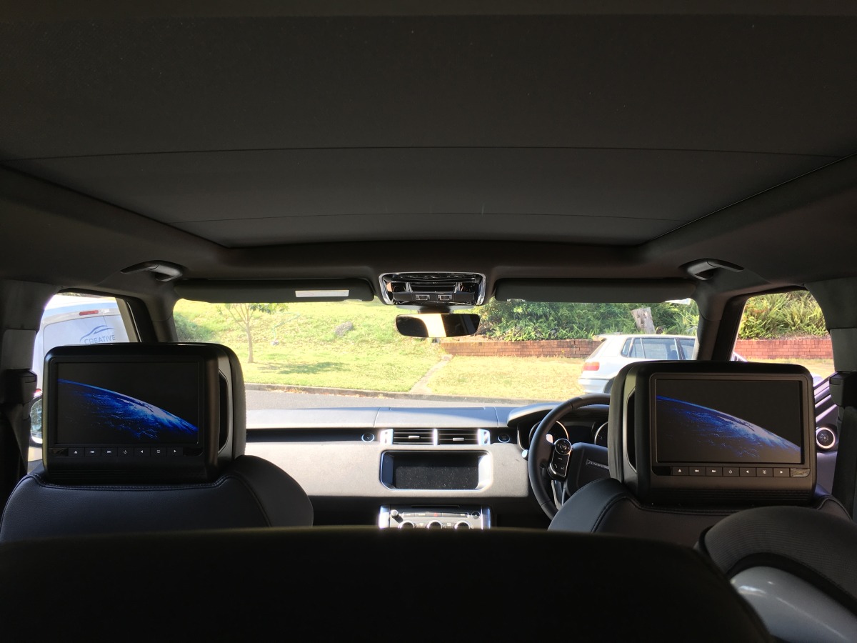 Range Rover Sport 2017 9" Headrest DVD Players | Creative Installations