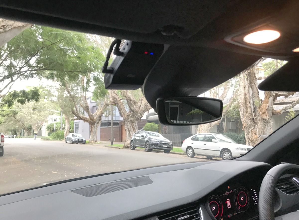 Octavia 2019 THINKWARE U1000 Dash Cameras | Creative Installations