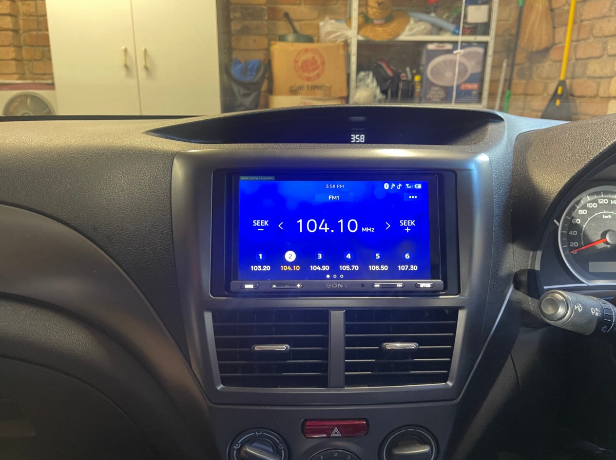 Impreza 2011 Sony XAV-AX5000 Head Unit | Creative Installations