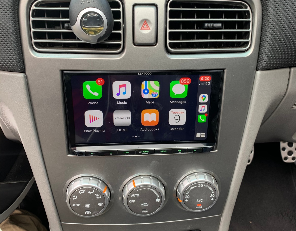 Forester 2007 Kenwood DDX9020DABS Head Unit | Creative Installations