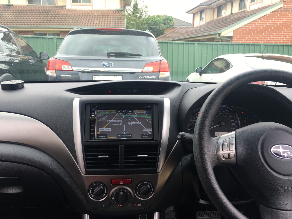 Forester 2011 Axis 1508NAV GPS Navigation System | Creative Installations