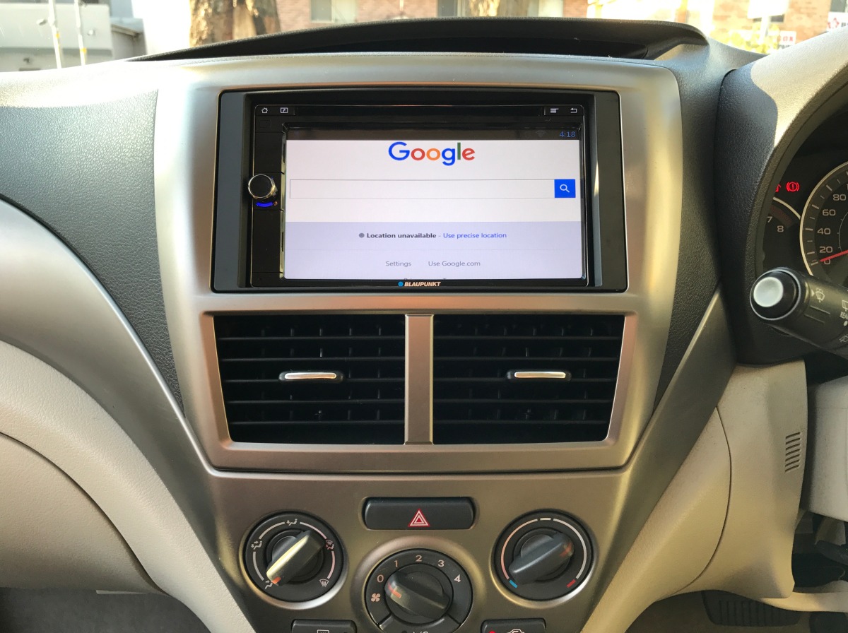 Impreza 2008 Blaupunkt Cape Town 940 Sat Nav | Creative Installations