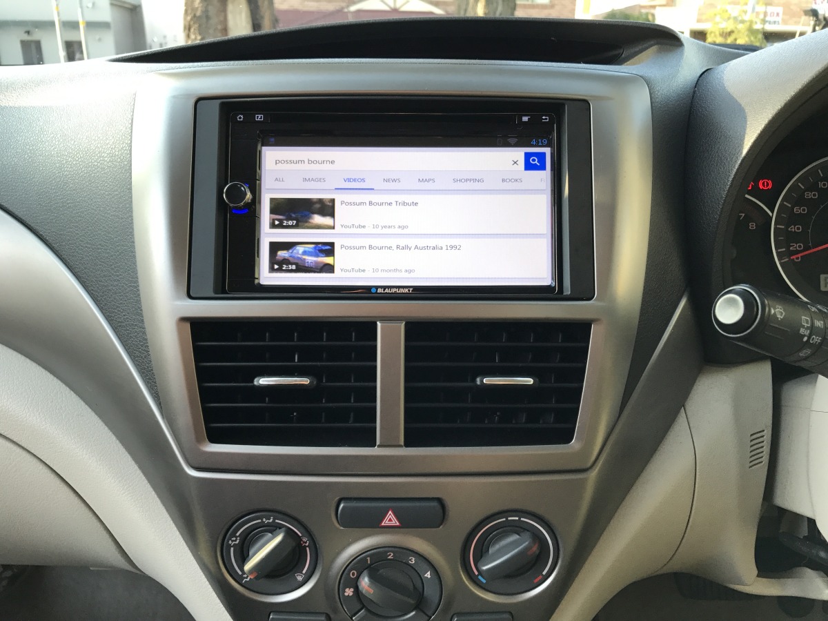 Impreza 2008 Blaupunkt Cape Town 940 Sat Nav | Creative Installations