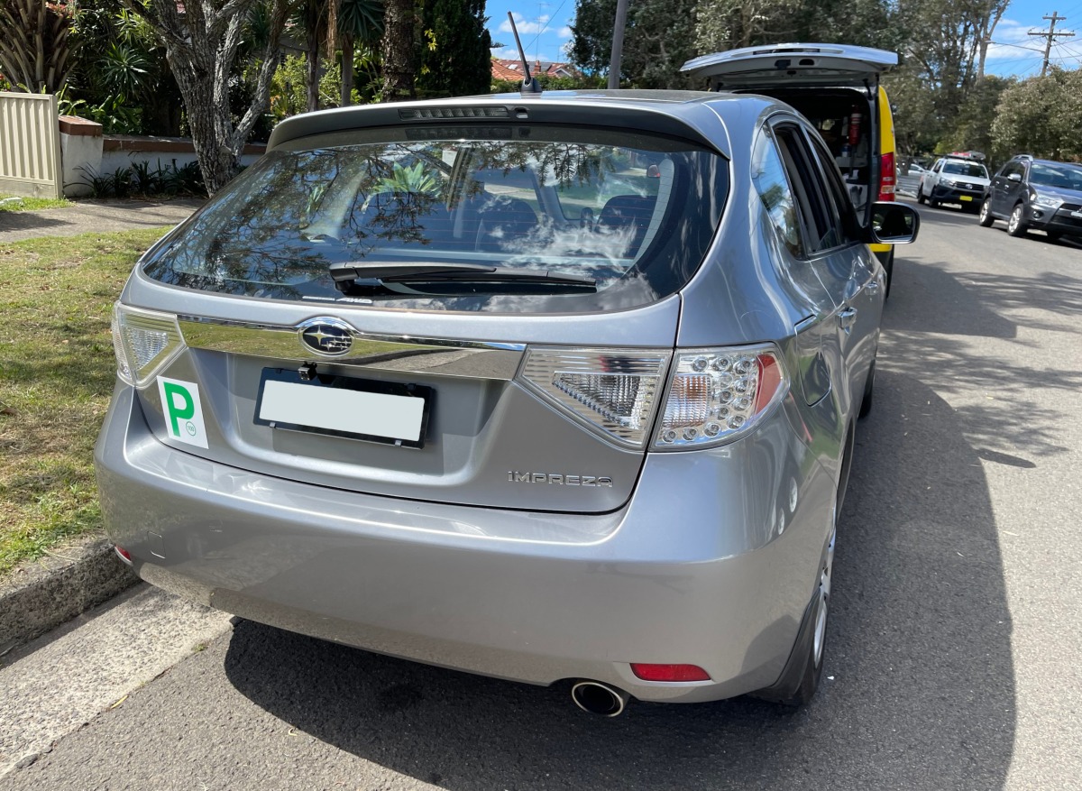 Impreza 2008 Night Vision Reverse Camera | Creative Installations