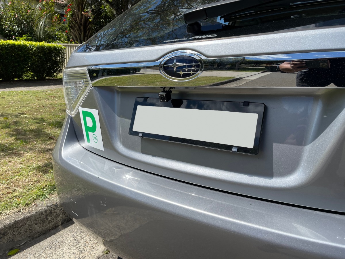 Impreza 2008 Night Vision Reverse Camera | Creative Installations