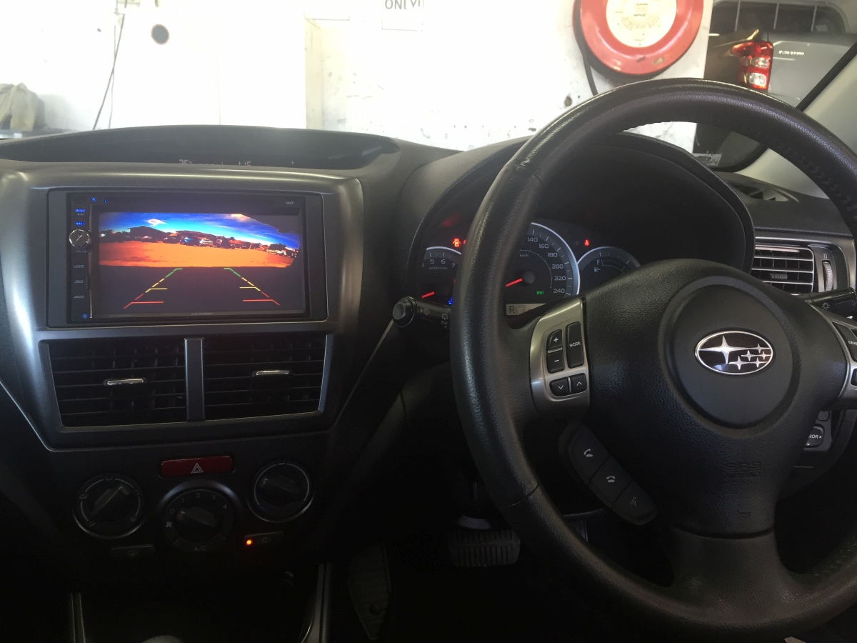 Impreza Hatch 2011 Axis 1508NAV Sat Nav | Creative Installations