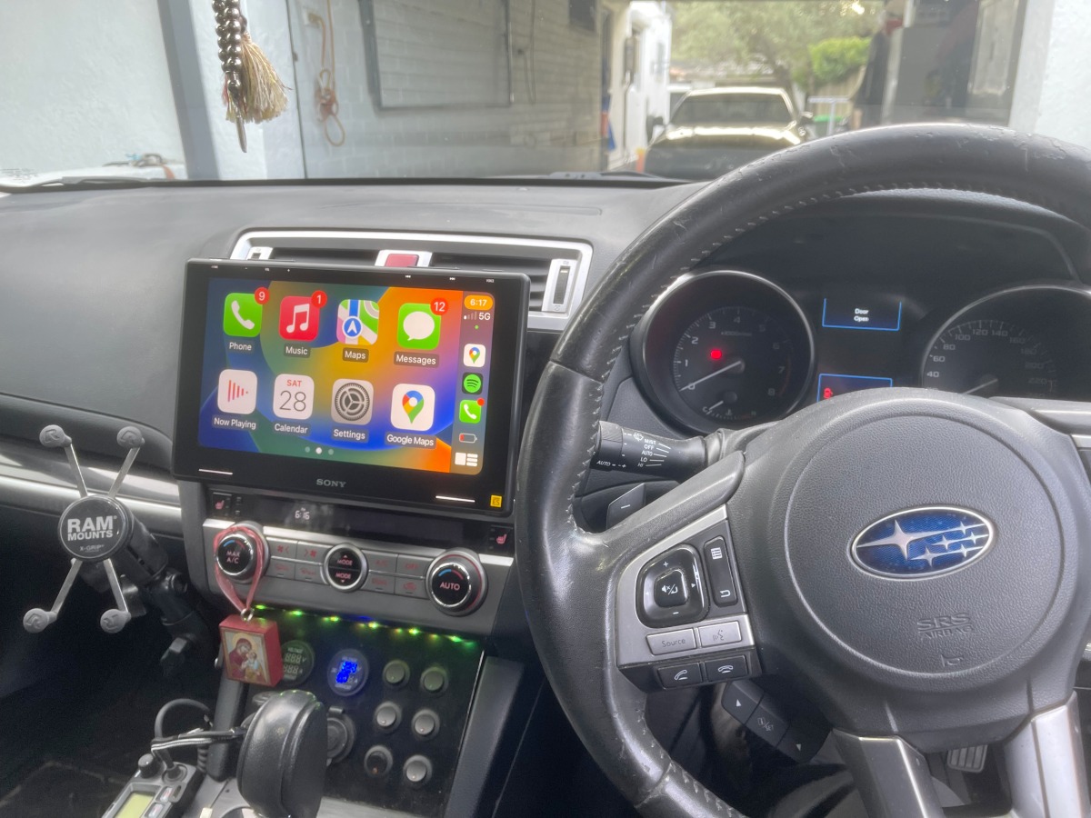 Outback 2016 Sony XAV-9500ES Head Unit | Creative Installations