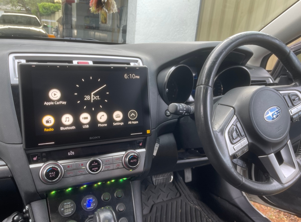 Outback 2016 Sony XAV-9500ES Head Unit | Creative Installations