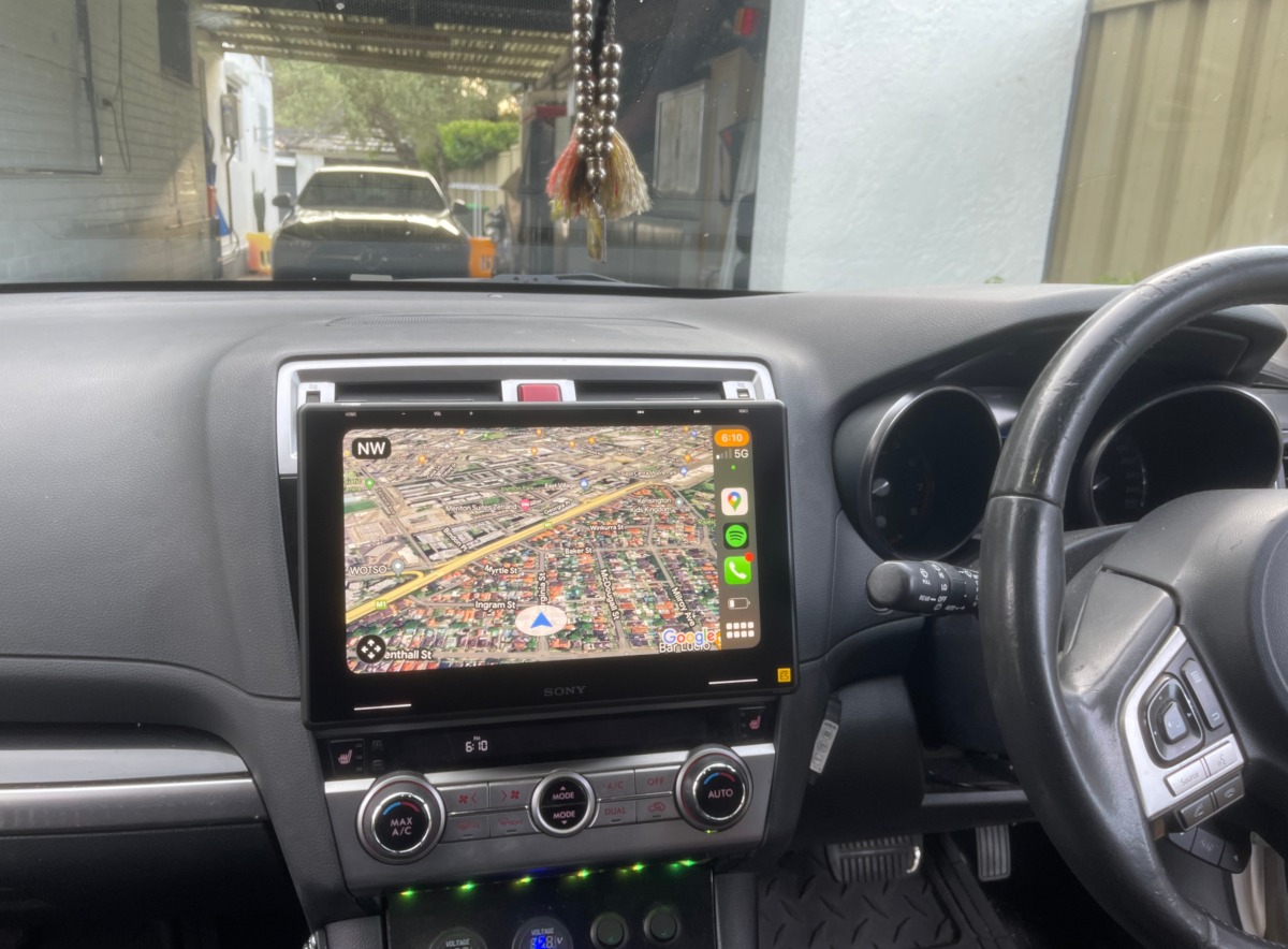 Outback 2016 Sony XAV-9500ES Head Unit | Creative Installations