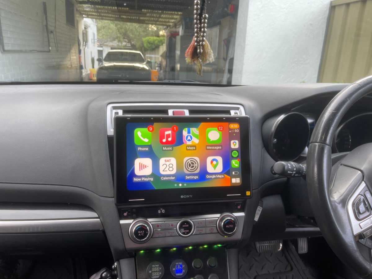 Outback 2016 Sony XAV-9500ES Head Unit | Creative Installations