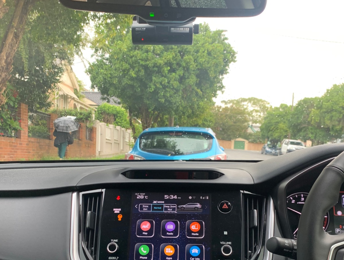 Outback 2021 IROAD X5 Dash Cameras | Creative Installations