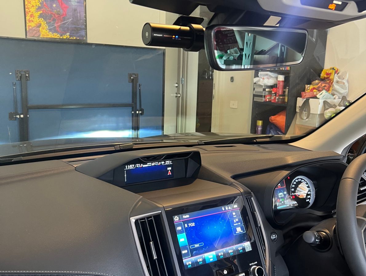 Outback 2024 BlackVue DR970X-2CH Dash Cams | Creative Installations