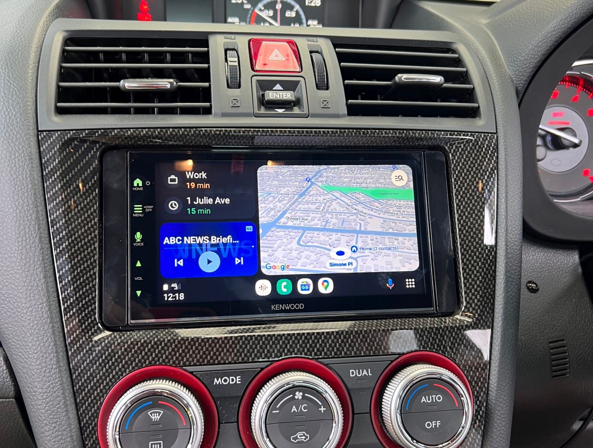 WRX 2014 Kenwood DMX7522S Head Unit | Creative Installations