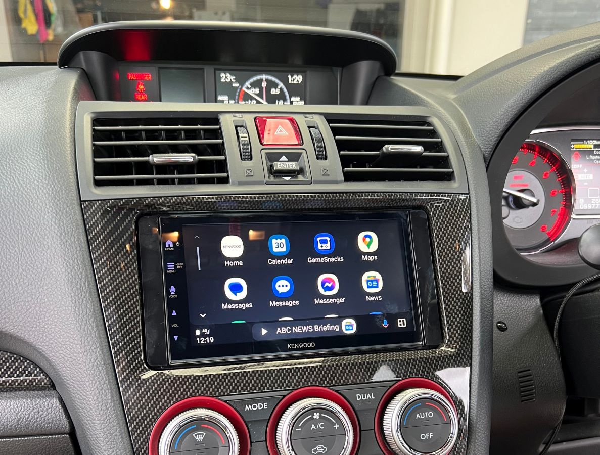 WRX 2014 Kenwood DMX7522S Head Unit | Creative Installations