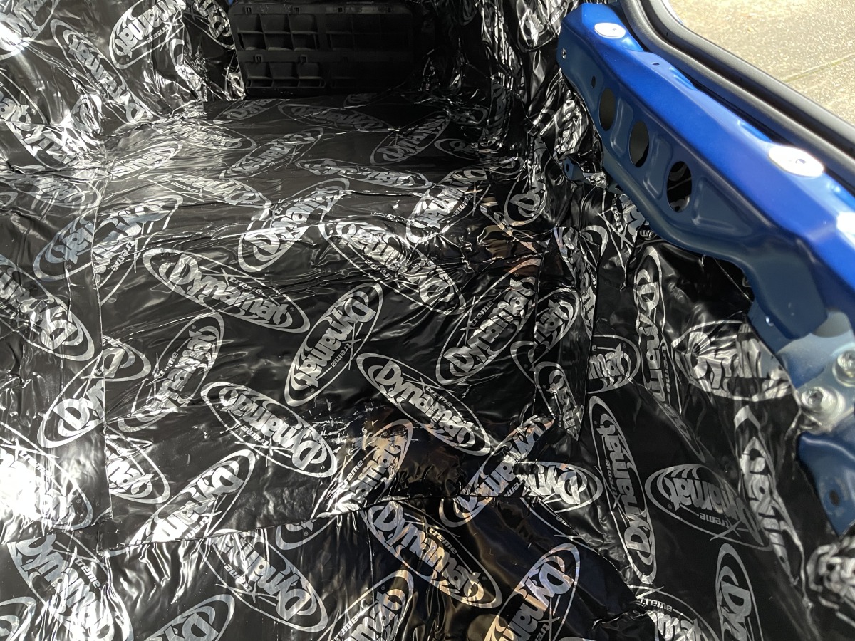 WRX 2017 Dynamat Sound Deadening | Creative Installations