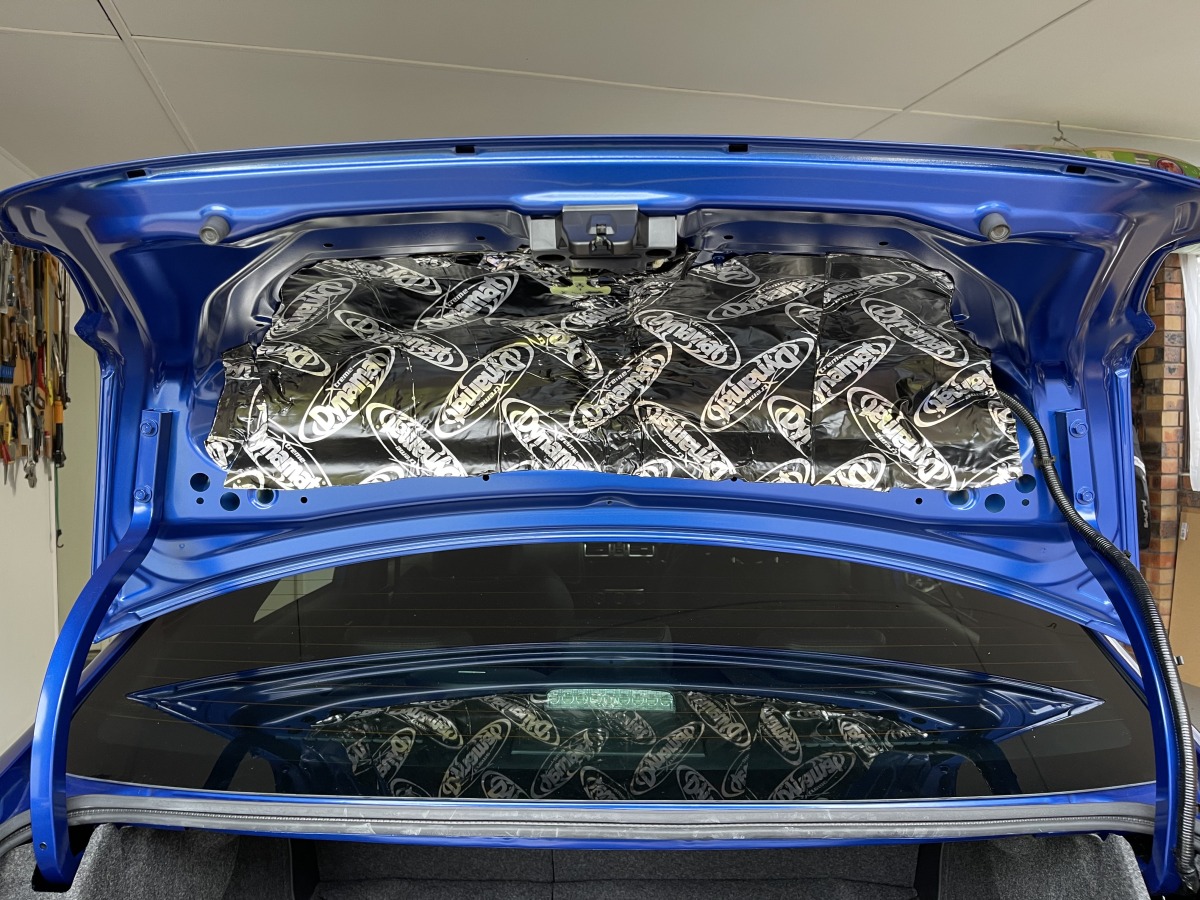 WRX 2017 Dynamat Sound Deadening | Creative Installations