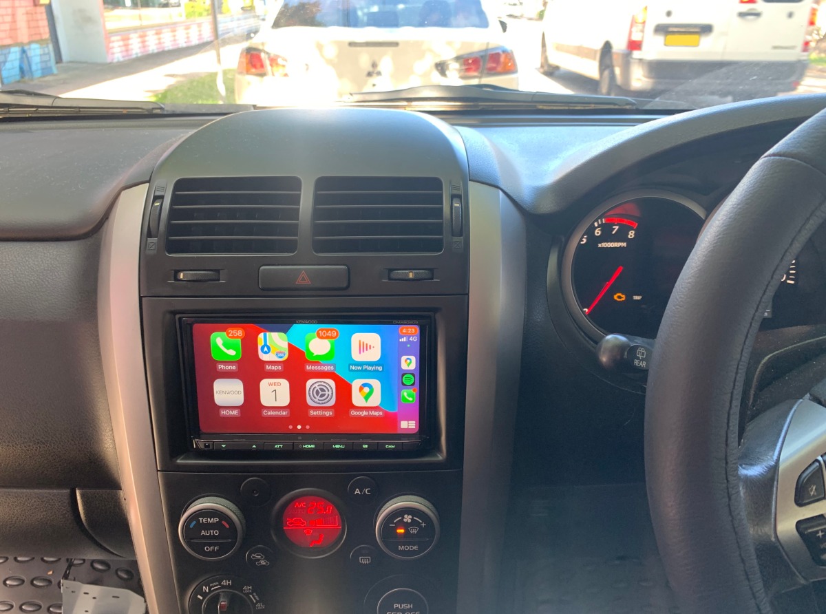 Grand Vitara 2010 Kenwood DMX8020S Head Unit | Creative Installations