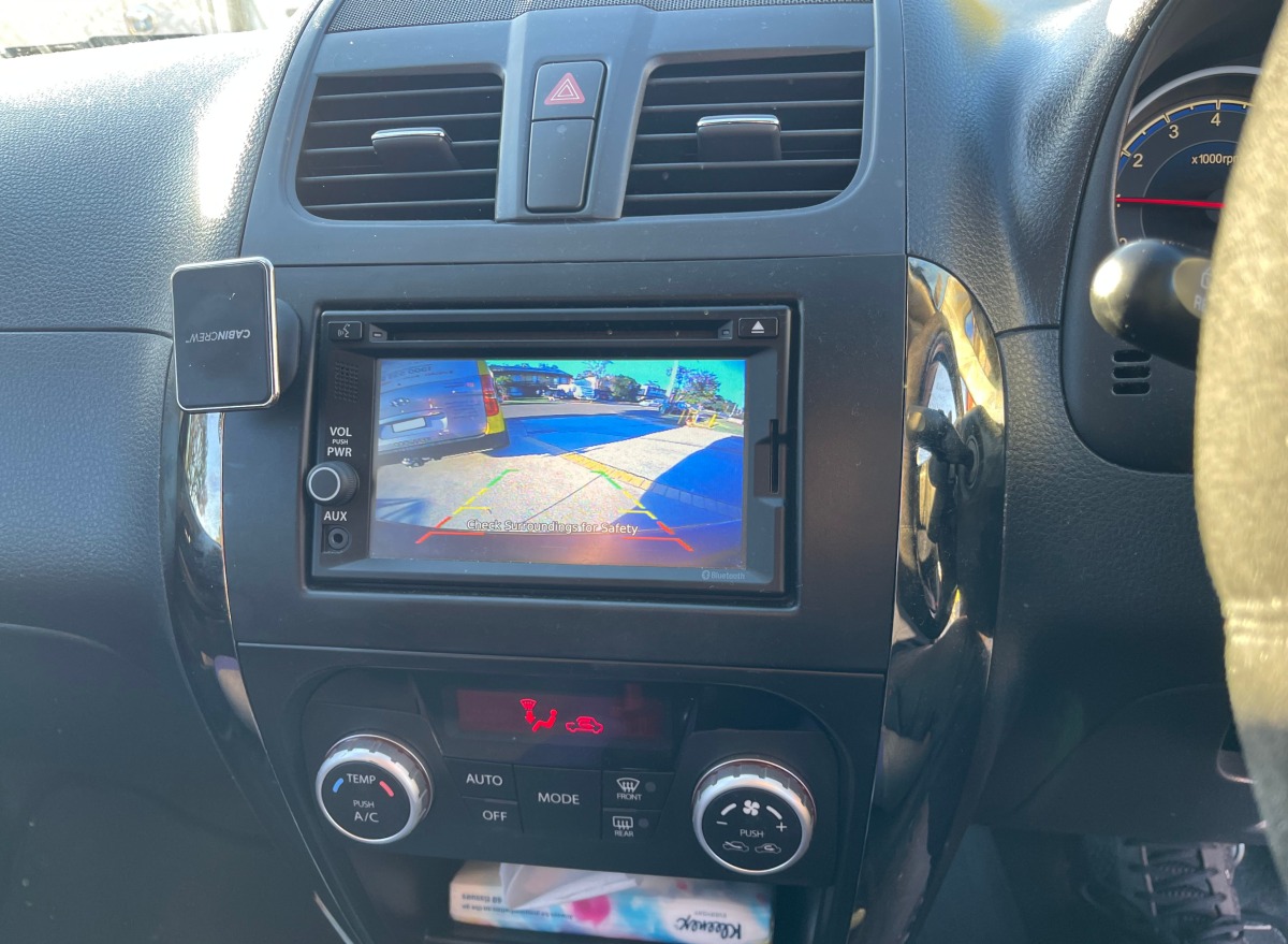 SX4 2012 Integrated Reverse Camera | Creative Installations