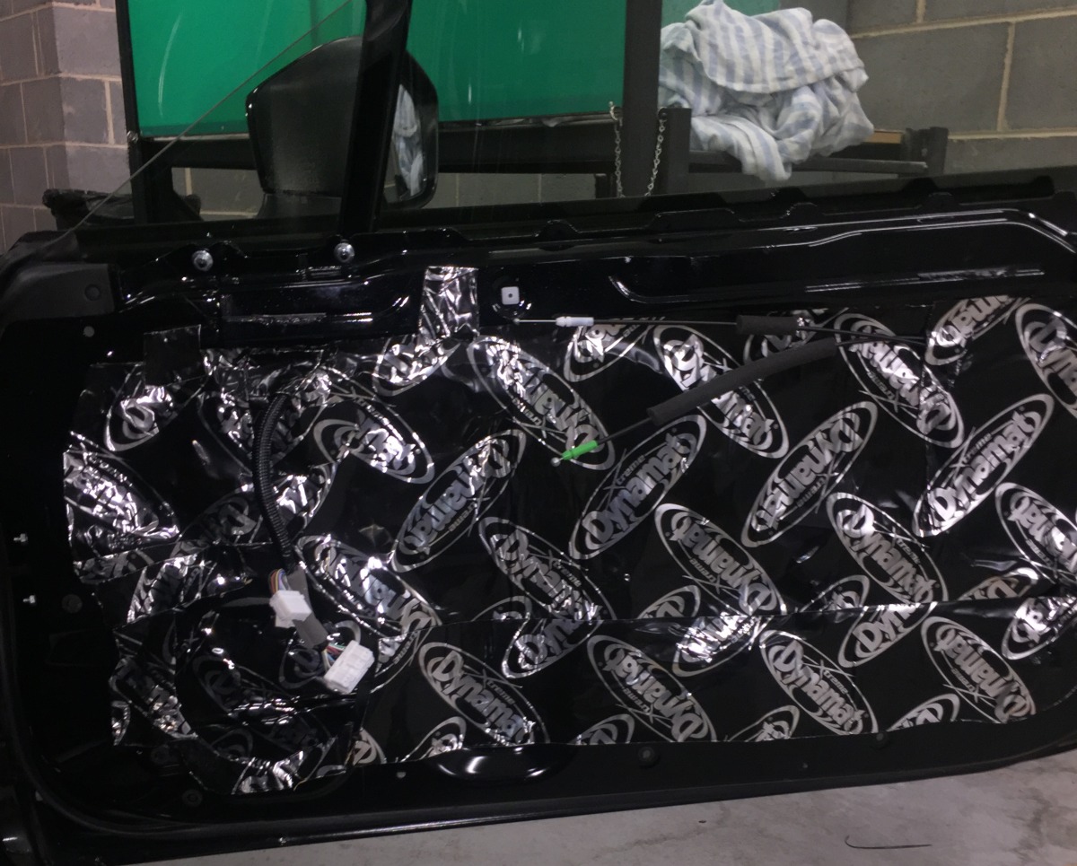 86 2016 Dynamat Sound Deadening | Creative Installations