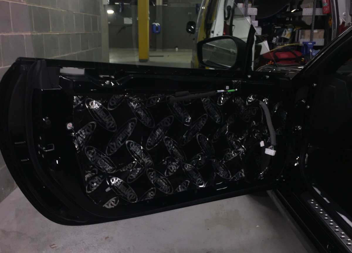 86 2016 Dynamat Sound Deadening | Creative Installations