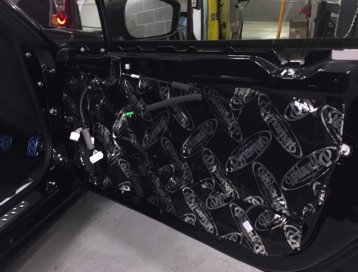 86 2016 Dynamat Sound Deadening | Creative Installations
