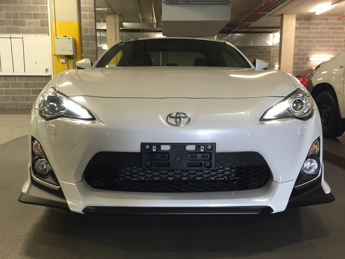 86 Blackline Edition 2016 Front Parking Sensors | Creative Installations