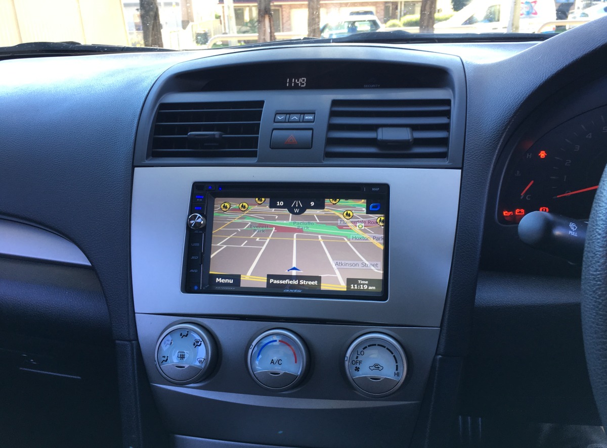 Aurion 2009 Axis 1508NAV GPS Navigation System | Creative Installations