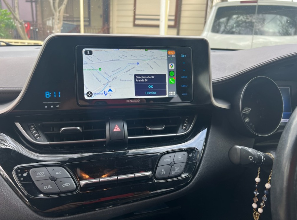 C-HR 2018 Kenwood DMX820WS Head Unit | Creative Installations