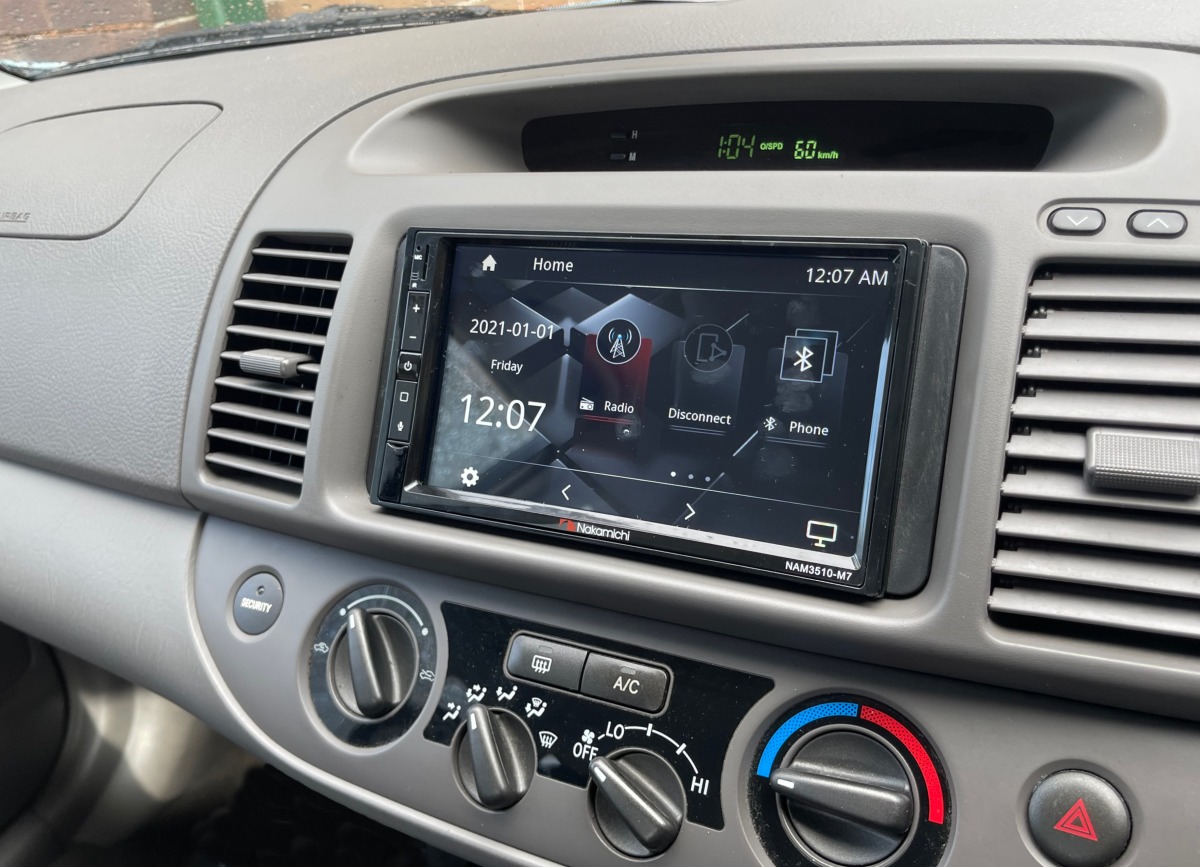 Camry 2005 Nakamichi NAM3510-M7 Head Unit | Creative Installations
