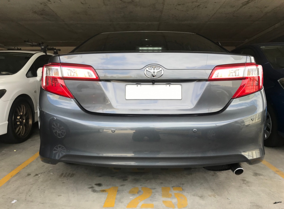 Camry 2012 Reverse Parking Sensors - Beeping | Creative Installations