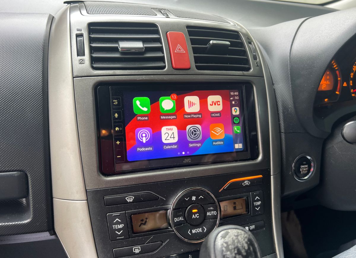 Corolla 2007 JVC KW-M785BW Head Unit | Creative Installations