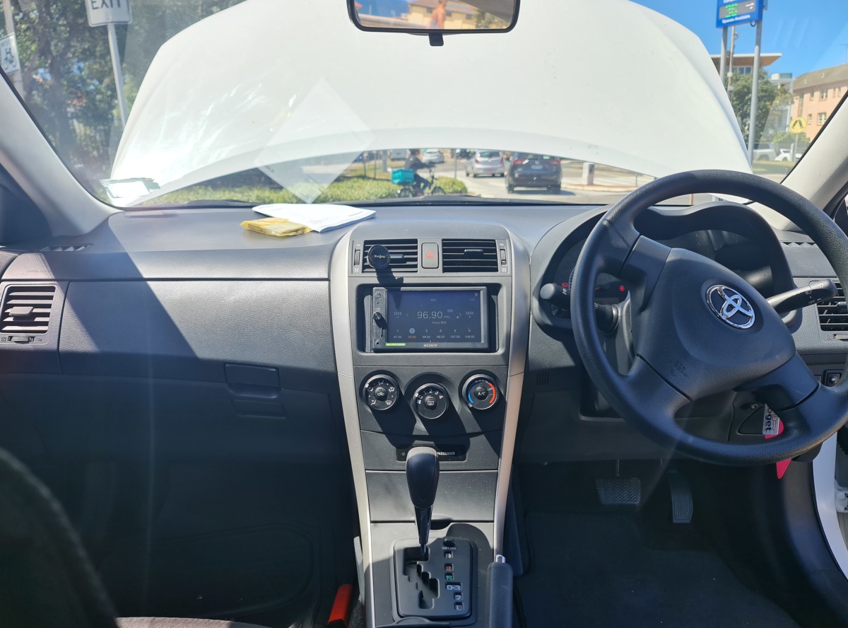 Corolla 2008 Sony XAV-AX1000 Head Unit | Creative Installations