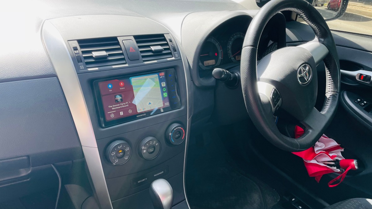 Corolla 2012 Kenwood DMX820WS Head Unit | Creative Installations