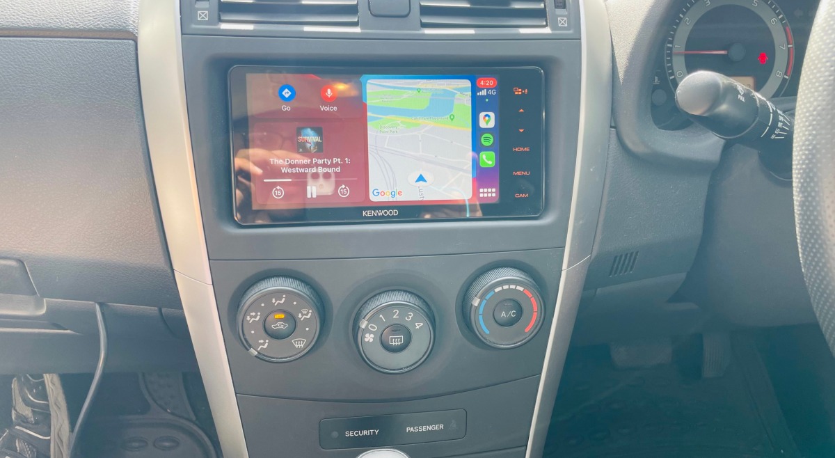 Corolla 2012 Kenwood DMX820WS Head Unit | Creative Installations