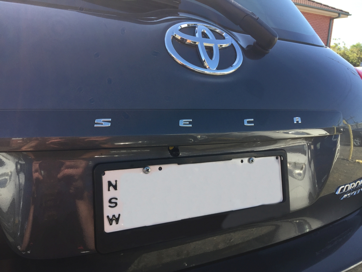 Corolla Hatch 2009 Reverse Camera | Creative Installations