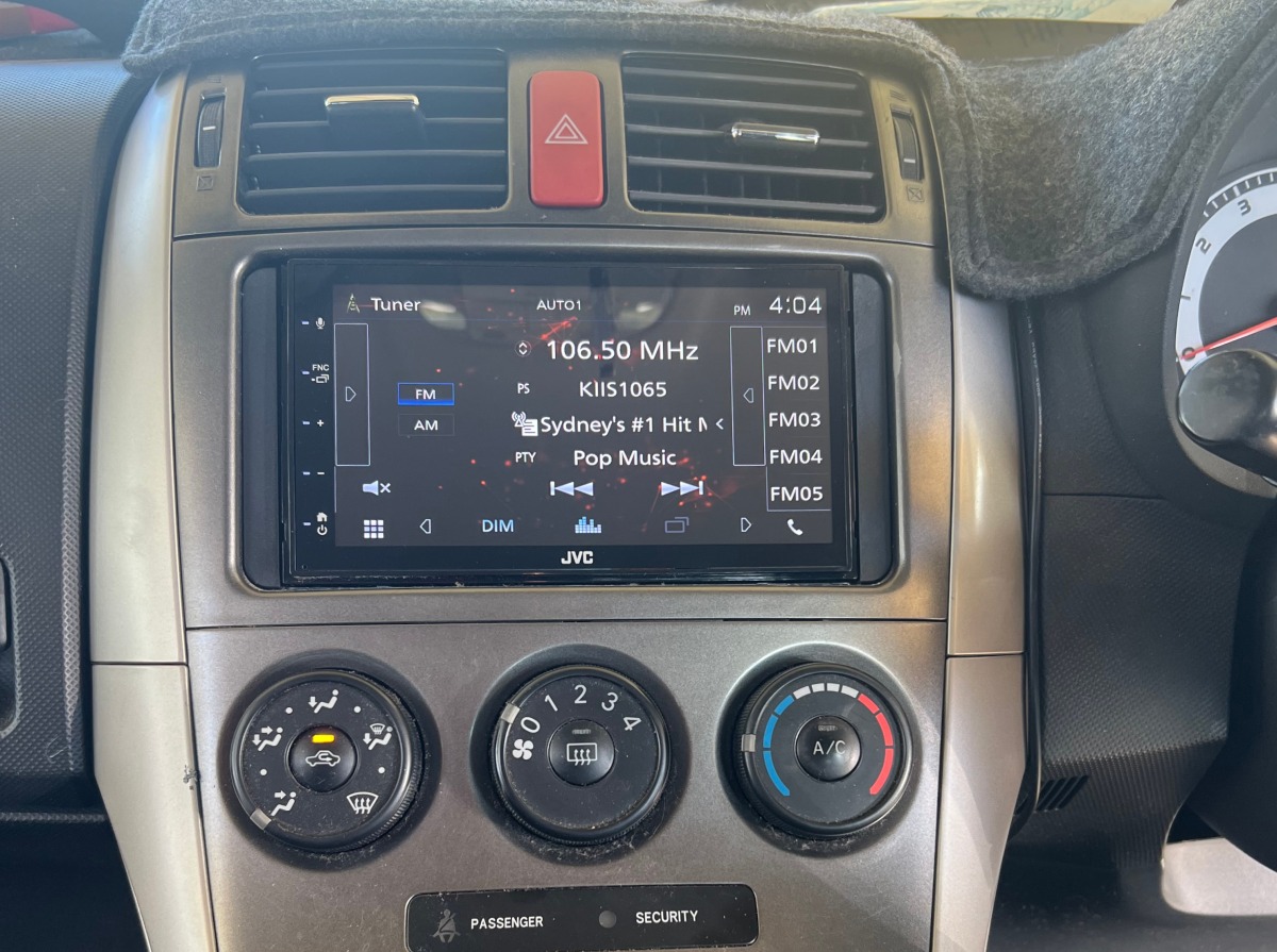 Corolla 2007 JVC KW-M560BT Head Unit | Creative Installations