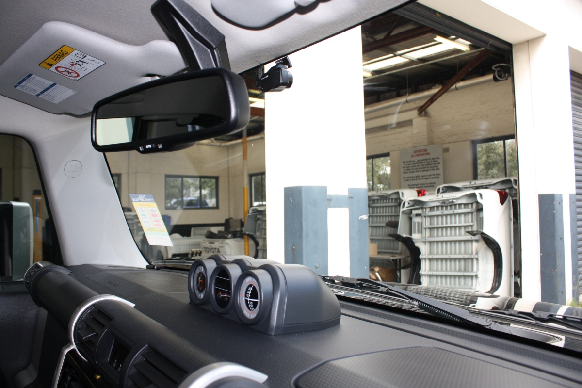 FJ Cruiser 2016 eCELL Dash Cameras | Creative Installations