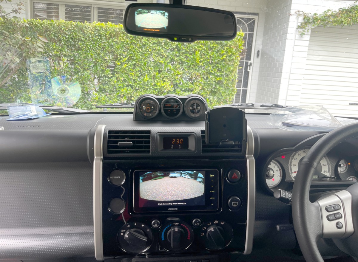 FJ Cruiser 2016 Kenwood DDX920WDABS Head Unit | Creative Installations