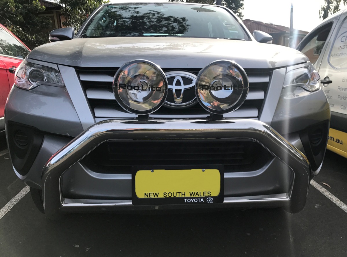 Fortuner 2016 Roo Lite 180XP Driving Lights | Creative Installations