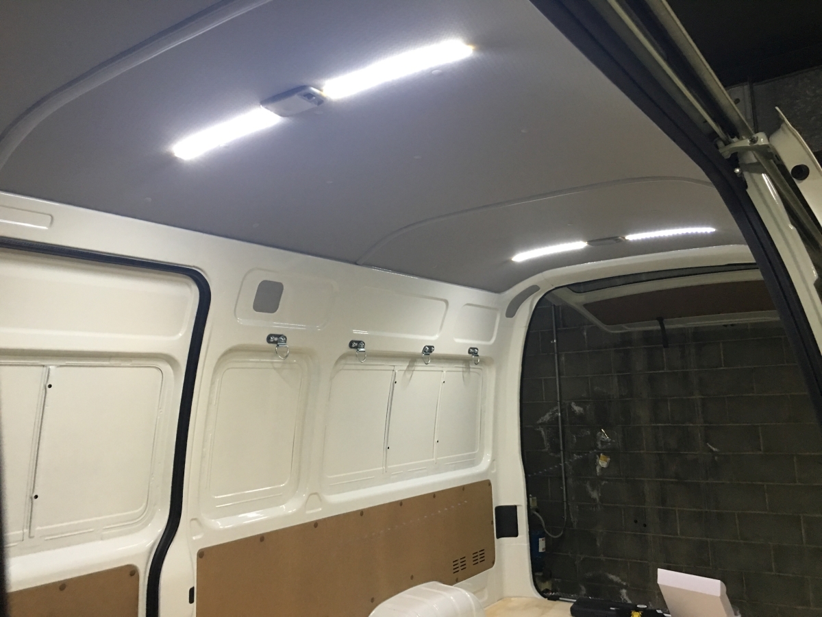 Hiace Commuter Bus 2016 LED Light Strips | Creative Installations