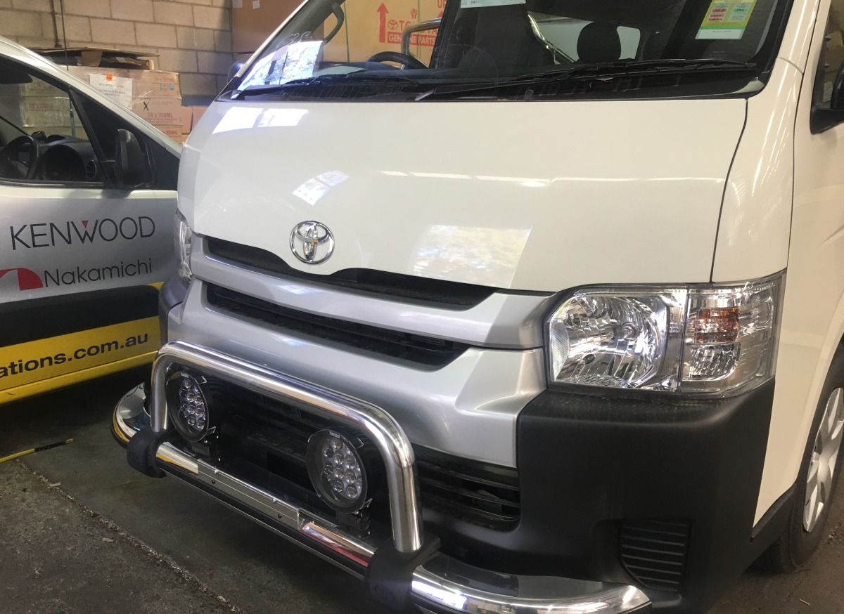HiAce 2018 Thunder 12 LED Driving Lights | Creative Installations