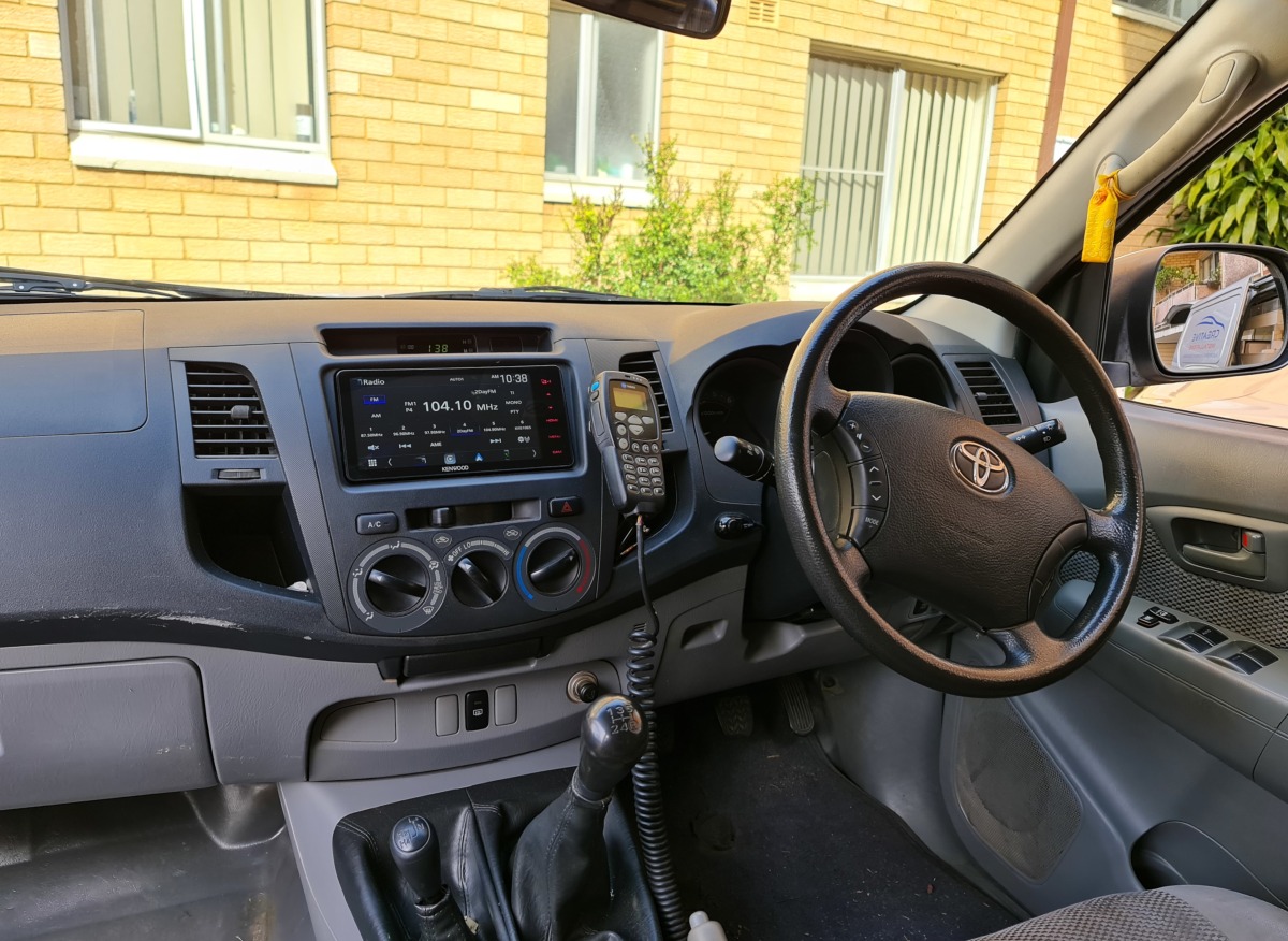 HiLux 2009 Kenwood DMX820WS Head Unit | Creative Installations