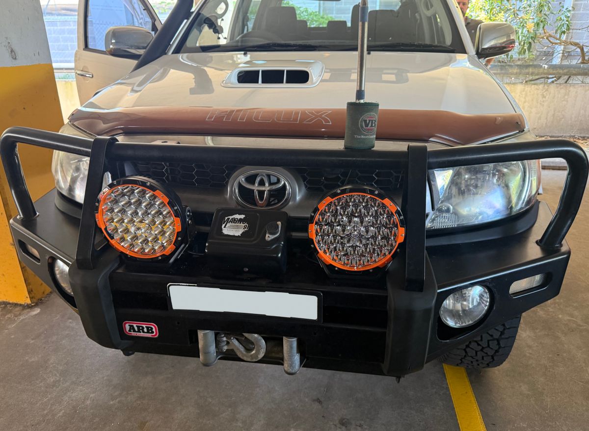 HiLux 2010 STEDI Type-X Pro LED Driving Lights | Creative Installations