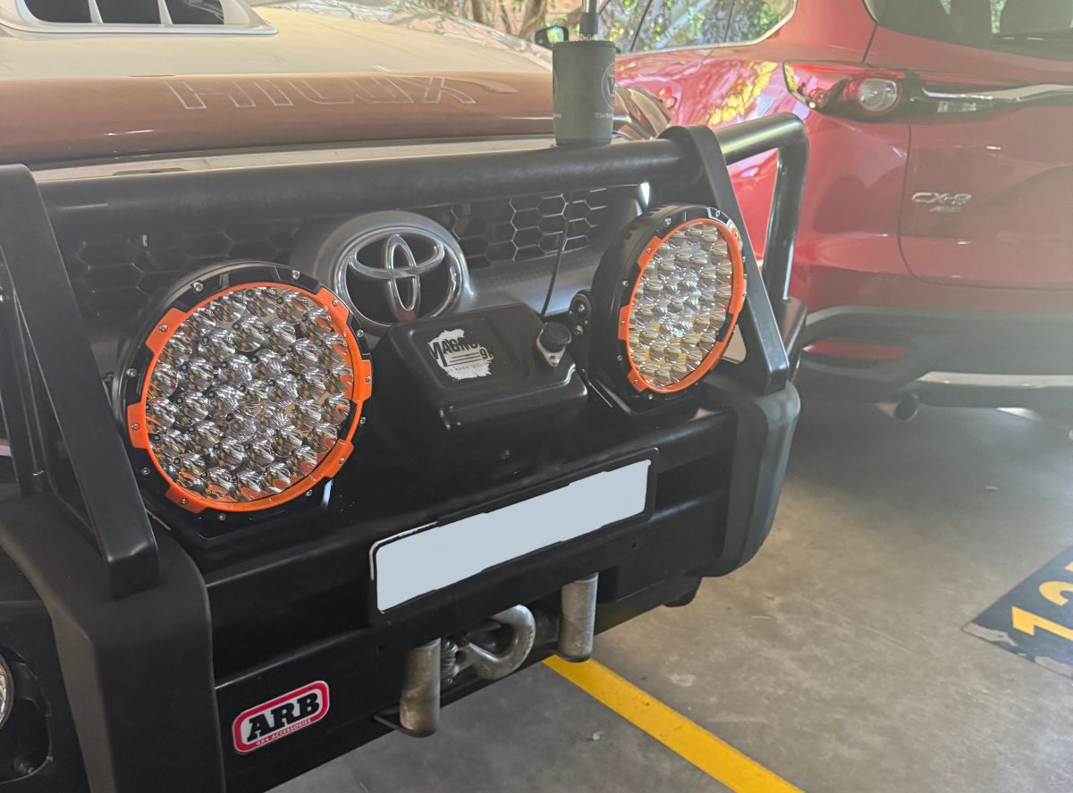 HiLux 2010 STEDI Type-X Pro LED Driving Lights | Creative Installations