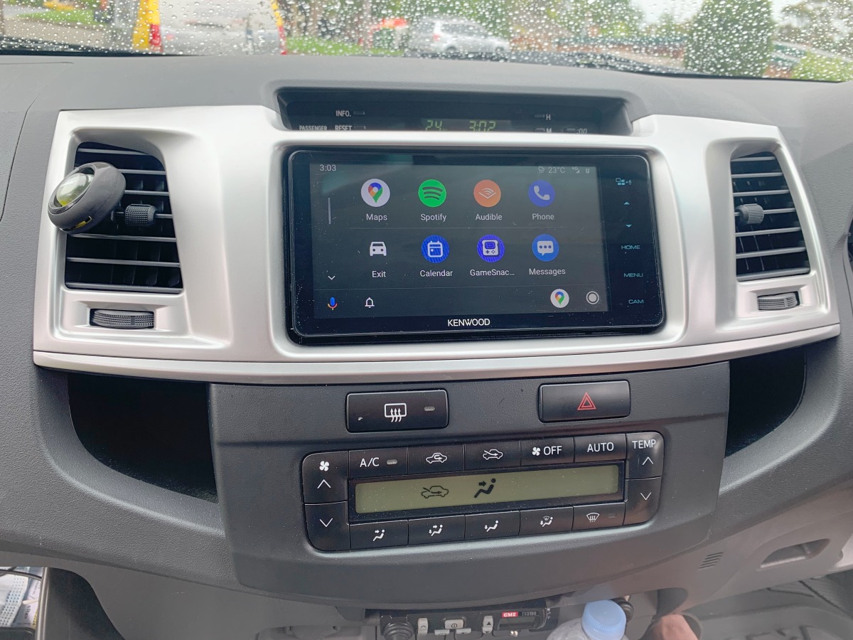 HiLux 2012 Kenwood DMX820WS Head Unit | Creative Installations