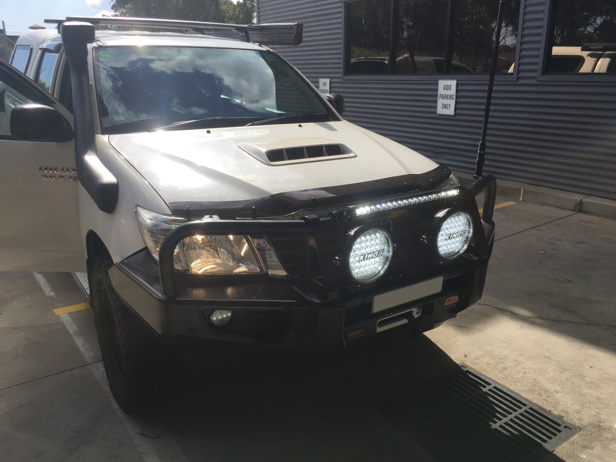 HiLux 2014 Adventure Kings 20" Slim Line LED Light Bar | Creative ...