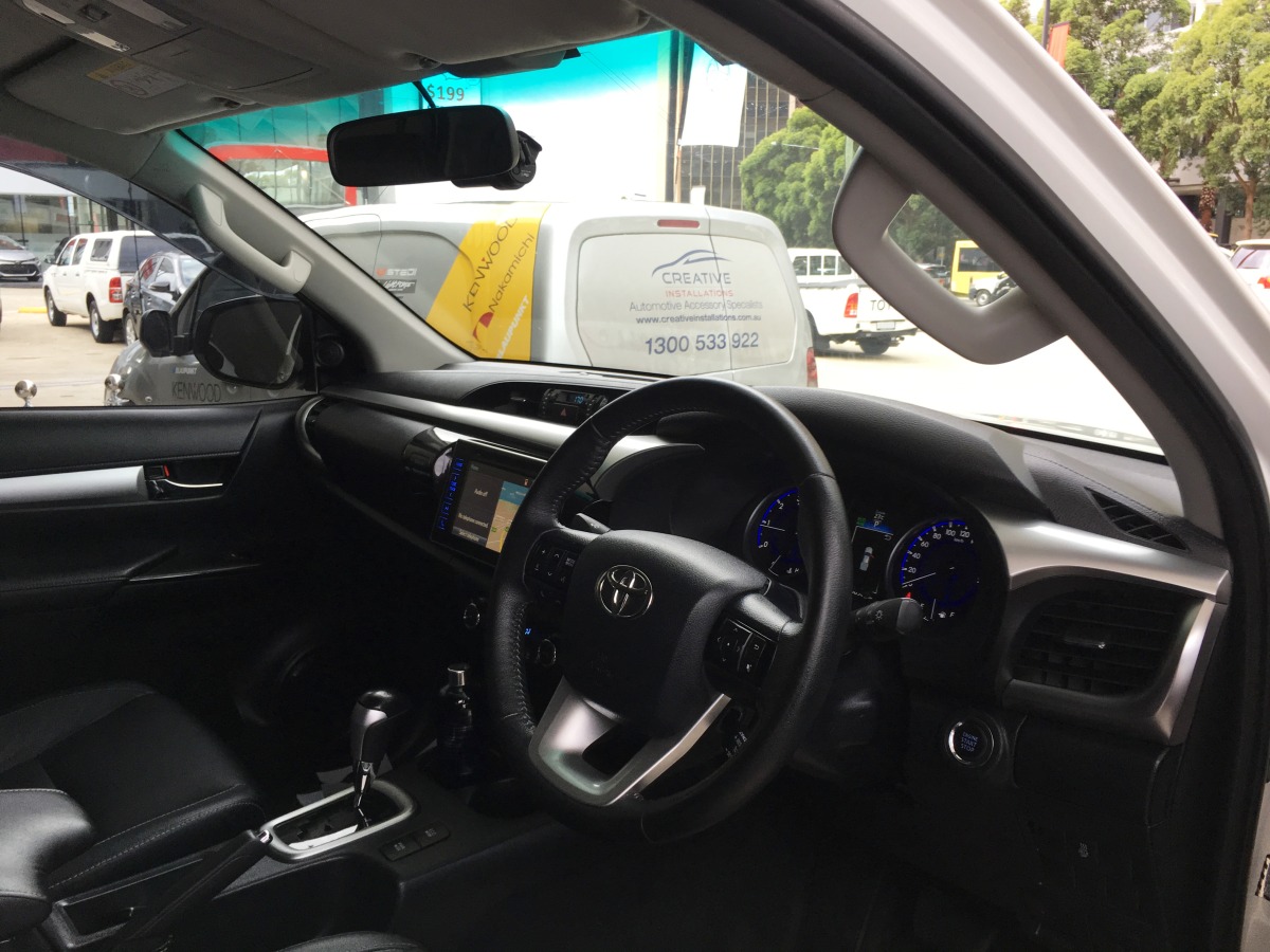 HiLux 2016 BlackVue DR750S-2CH Dash Cameras | Creative Installations